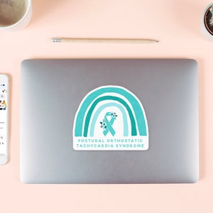 POTS Rainbow Sticker, POTS Awareness Stickers, Postural Orthostatic ...