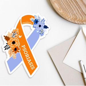Psoriasis Sticker Psoriasis Awareness Stickers Chronic - Etsy