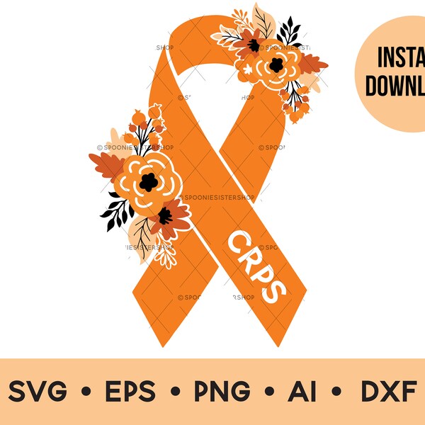Crps Awareness Svg - Etsy