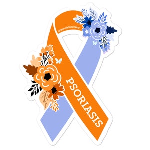 Psoriasis Sticker, Psoriasis Awareness Stickers, Chronic Illness Decal ...