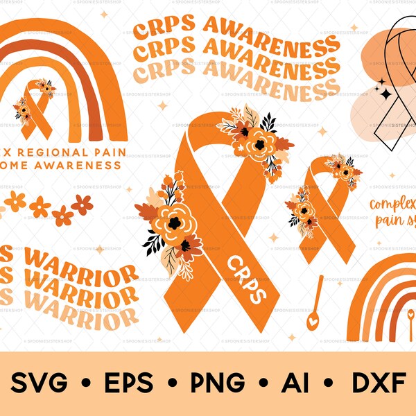 Crps Awareness Svg - Etsy