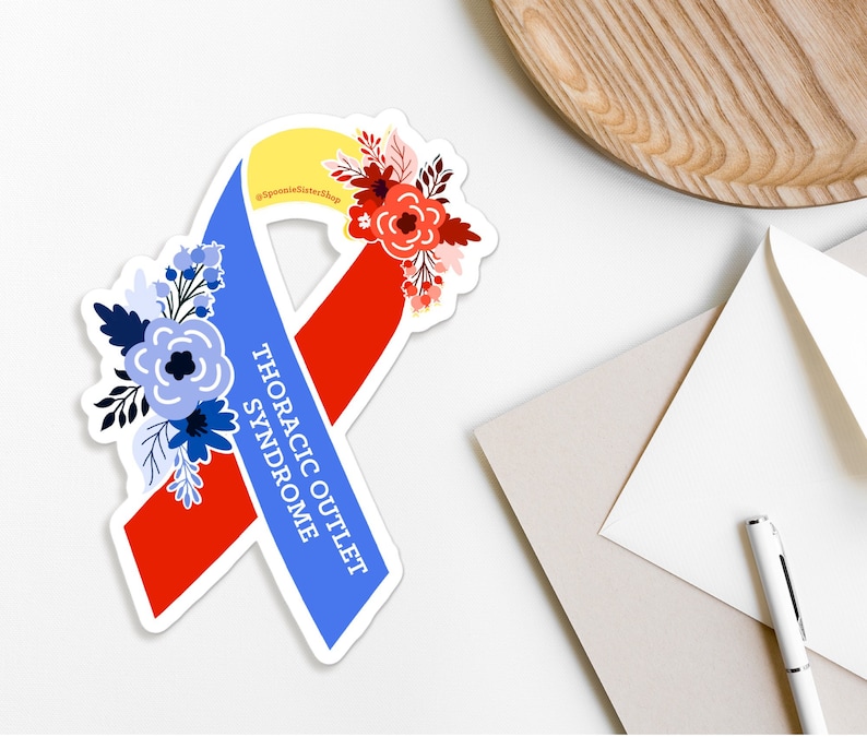 Thoracic Outlet Syndrome Sticker TOS Awareness Stickers - Etsy