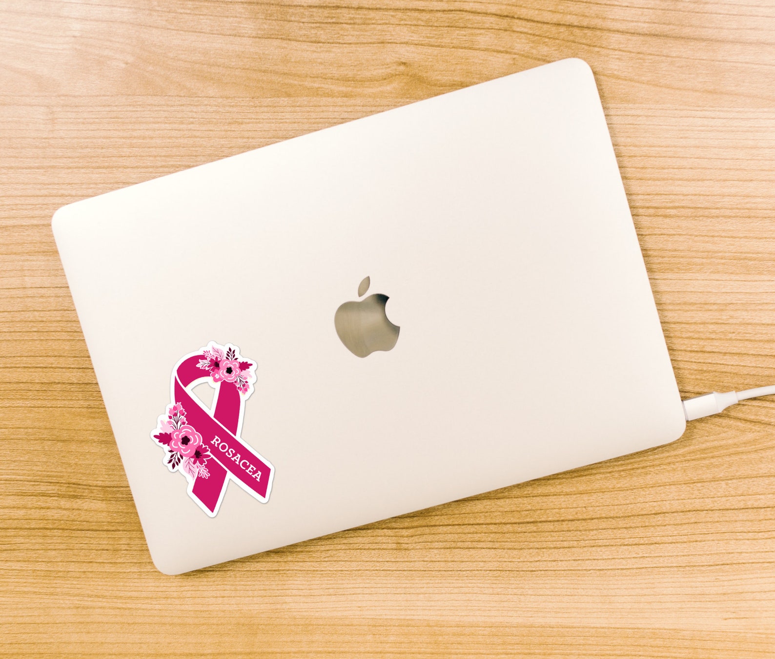 Rosacea Sticker Rosacea Awareness Ribbon Stickers Rosacea - Etsy