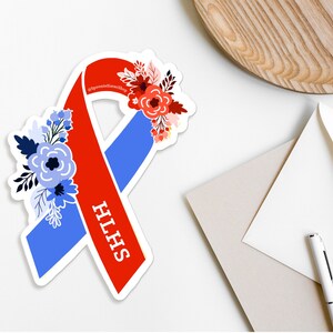 HLHS Sticker, Hypoplastic Left Heart Syndrome Stickers, HLHS Awareness ...