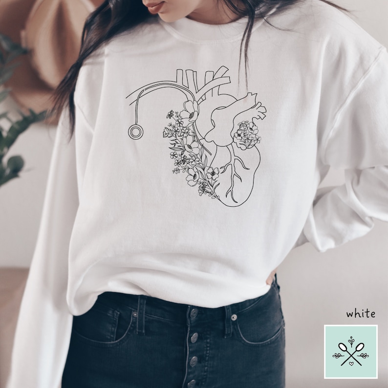 Port Sweatshirt, Heart Anatomy With Port-a-cath Sweater, Heart ...