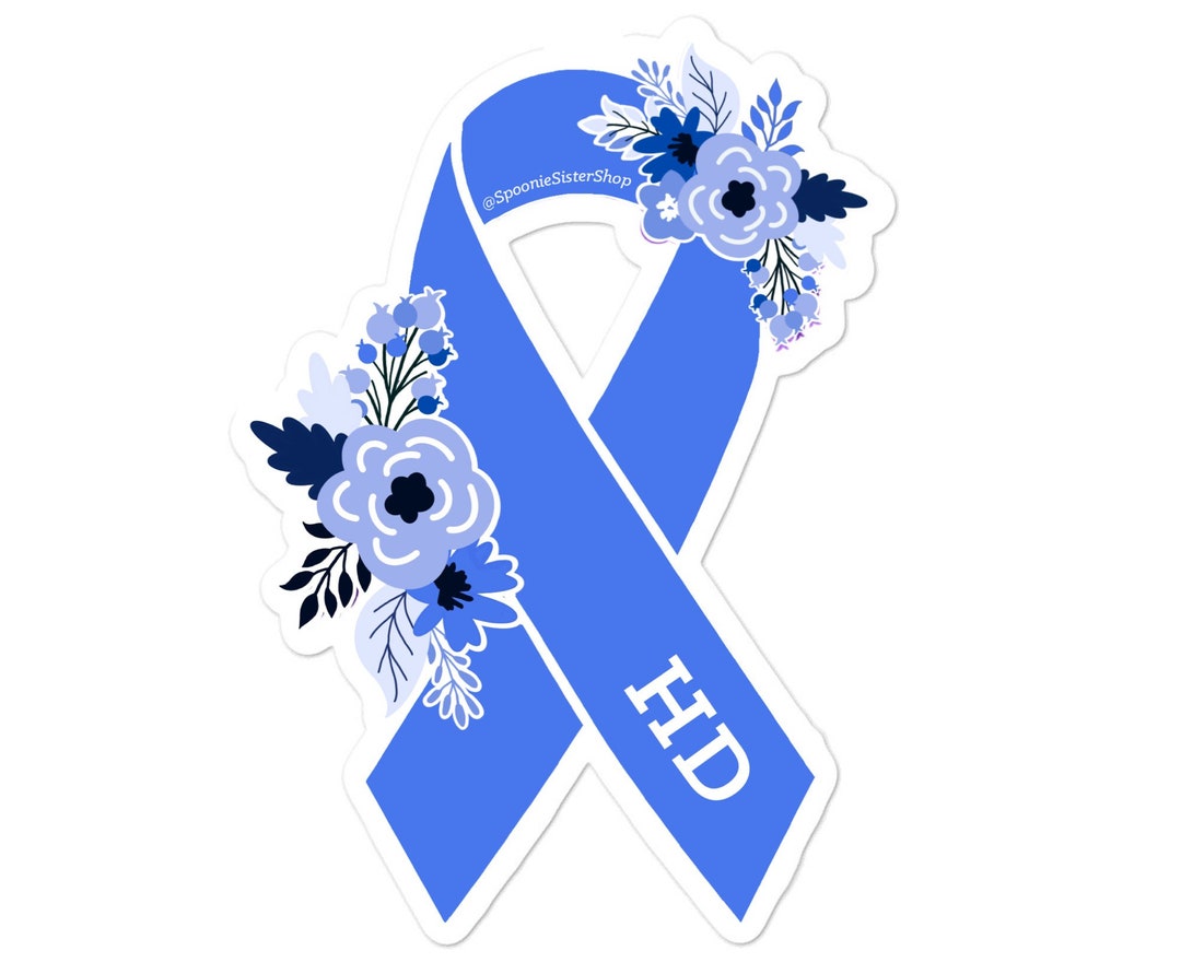 Huntington’s Disease Sticker, HD Awareness Stickers, Huntington’s ...