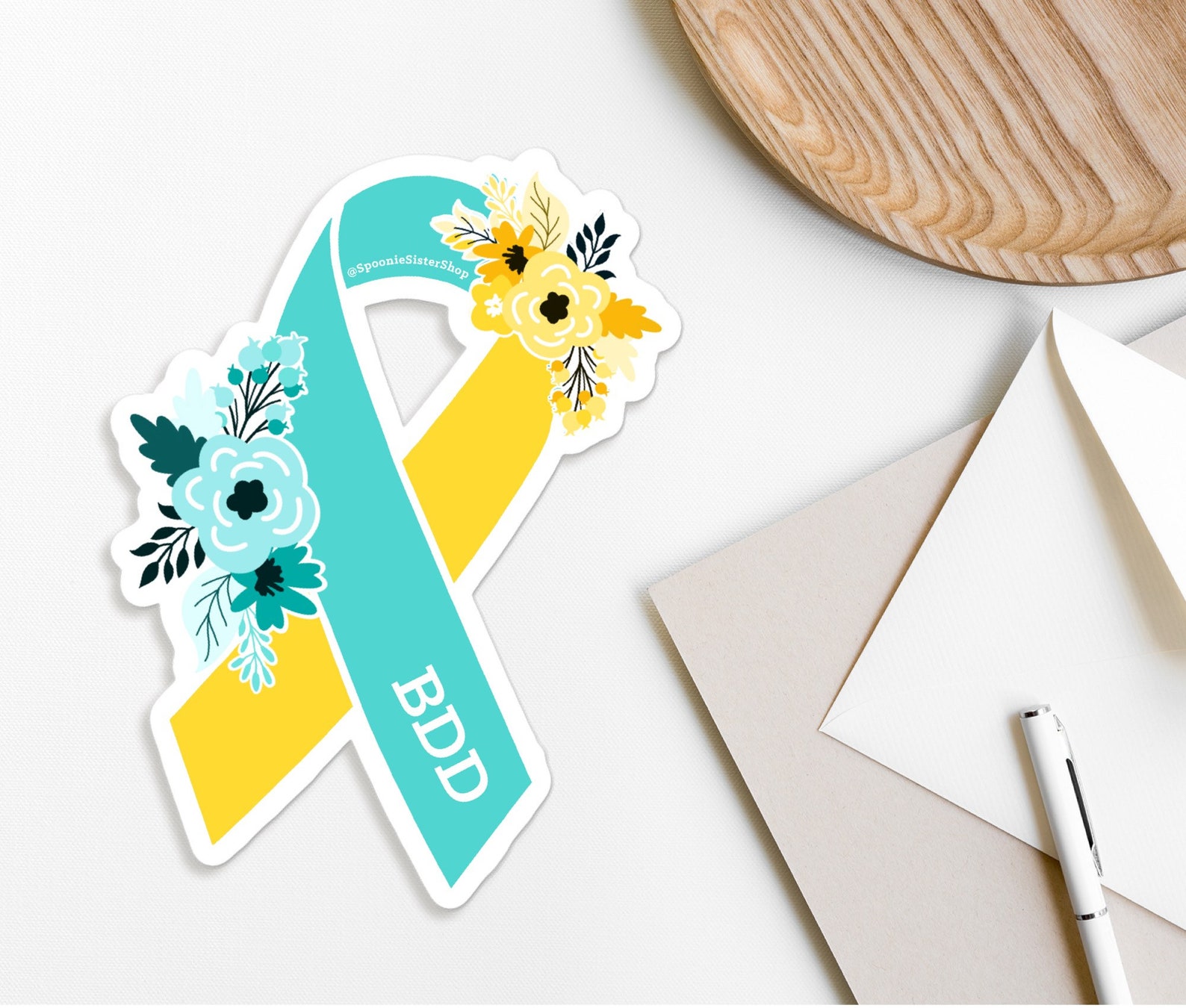 Body Dysmorphic Disorder Sticker BDD Awareness Body | Etsy