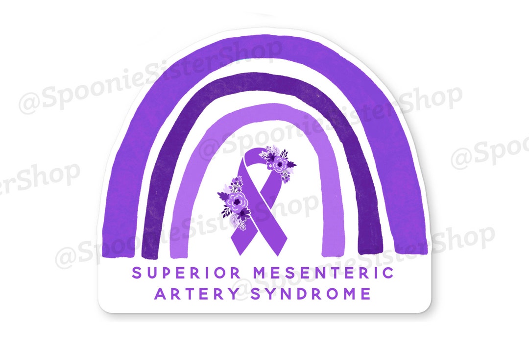 Rainbow SMAS Sticker, Superior Mesenteric Artery Syndrome, SMAS Decal ...