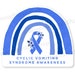 Rainbow CVS Sticker, Cyclic Vomiting Syndrome Awareness, Cyclic ...