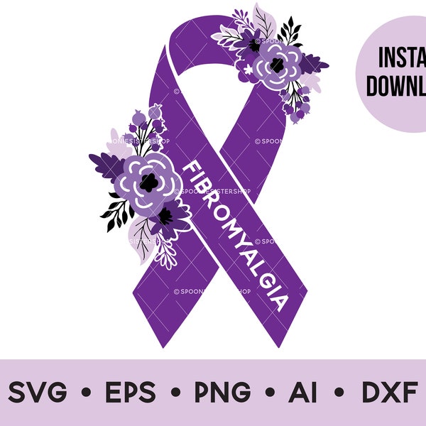 Fibromyalgia Svg - Etsy