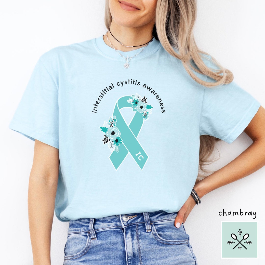 Interstitial Cystitis Awareness Shirt, Interstitial Cystitis Shirt, IC ...