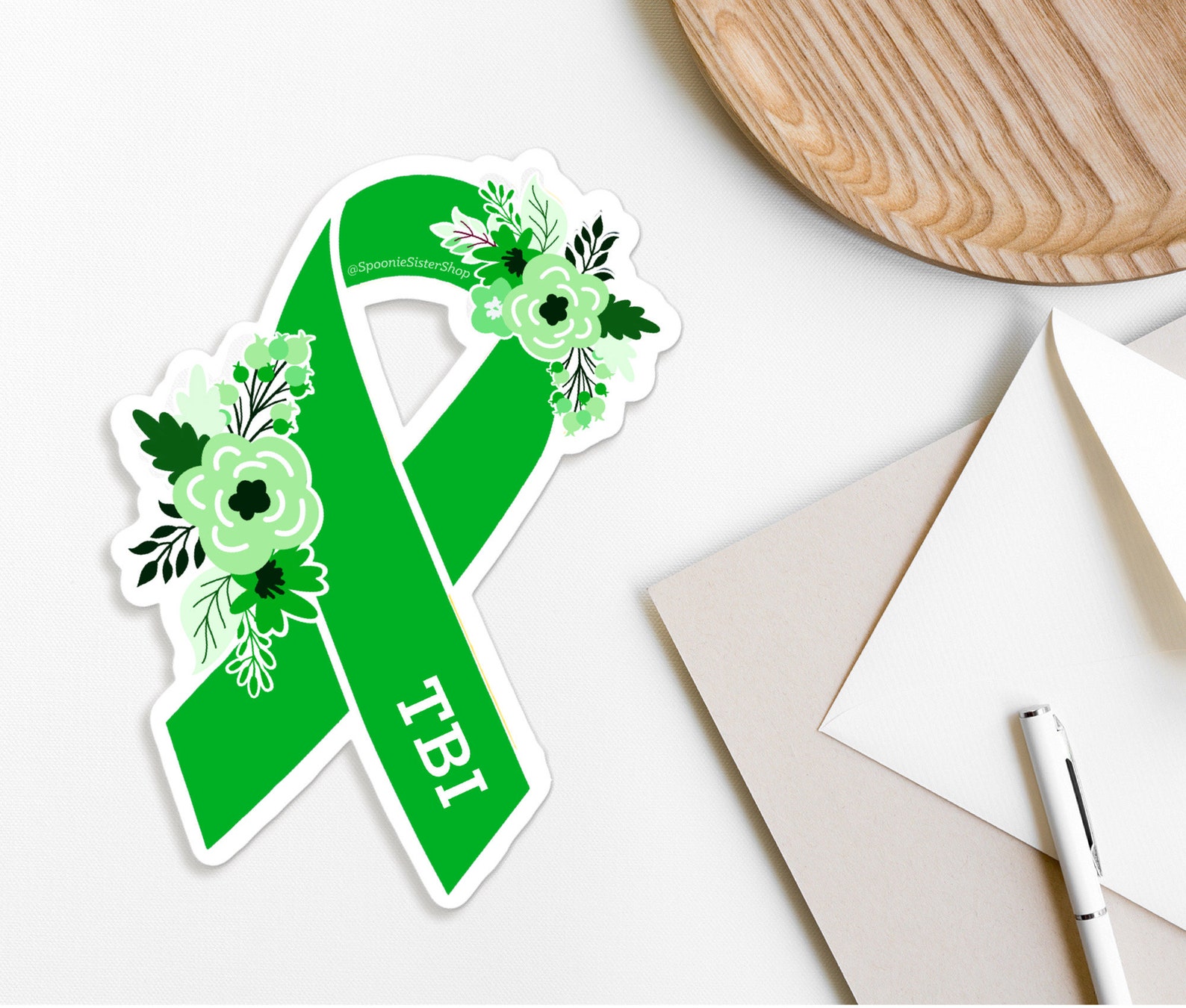 Traumatic Brain Injury Sticker, TBI Awareness Decal, TBI Support ...