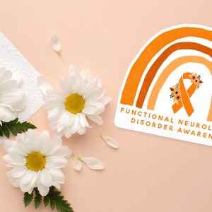 Rainbow FND Sticker, Functional Neurological Disorder Stickers, FND ...