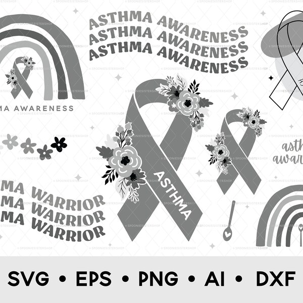 Asthma Svg - Etsy