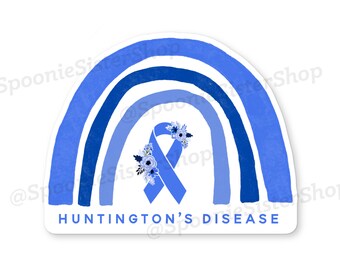 Huntingtons Disease Sticker HD Awareness Stickers - Etsy