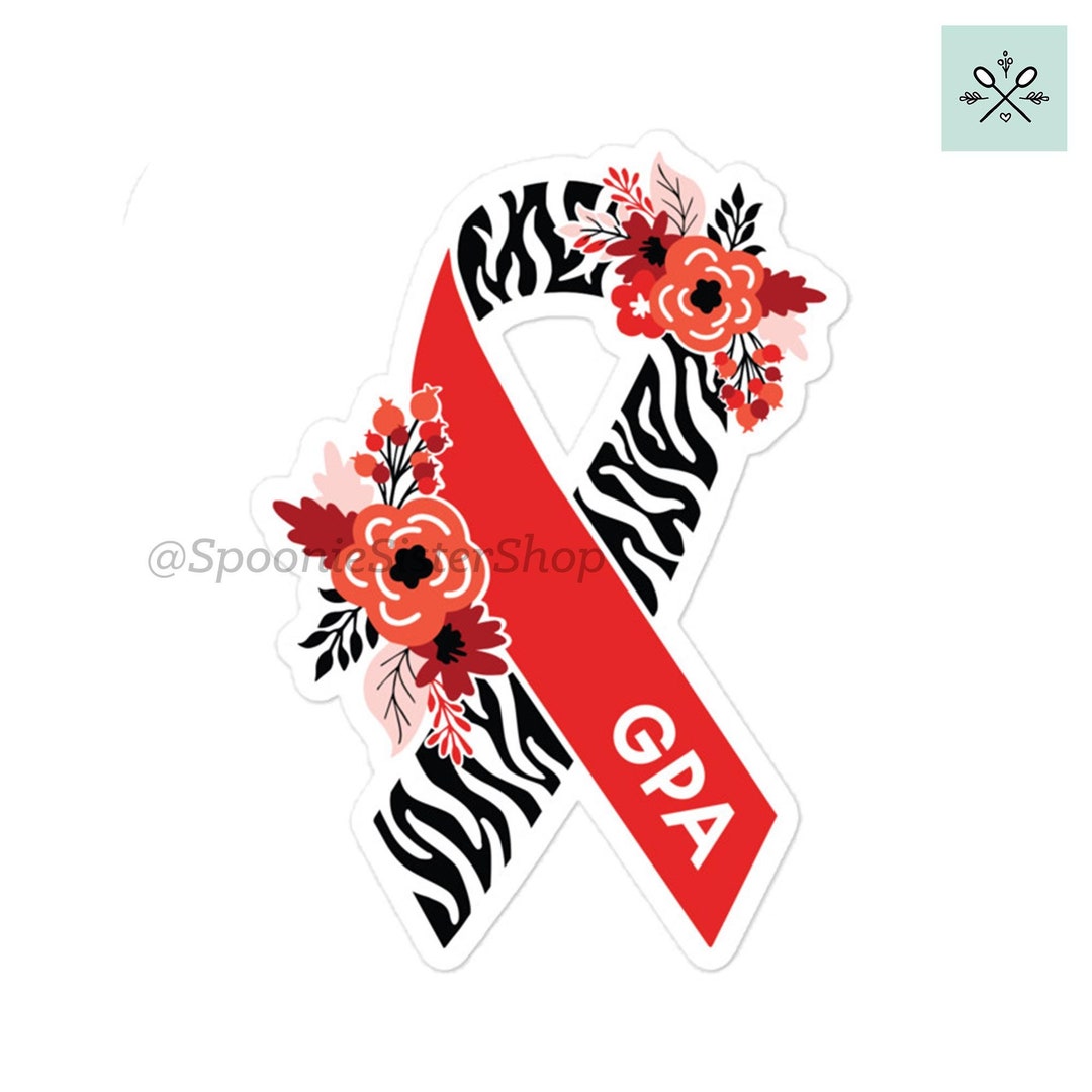 Granulomatosis With Polyangiitis Awareness Sticker, GPA Awareness ...
