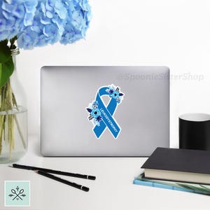 Leukodystrophy Sticker, Leukodystrophy Awareness Ribbon Stickers ...