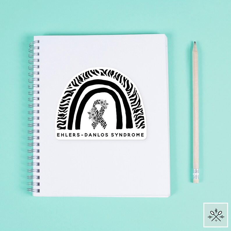 Rainbow EDS Sticker Ehlers-danlos Syndrome Stickers EDS - Etsy