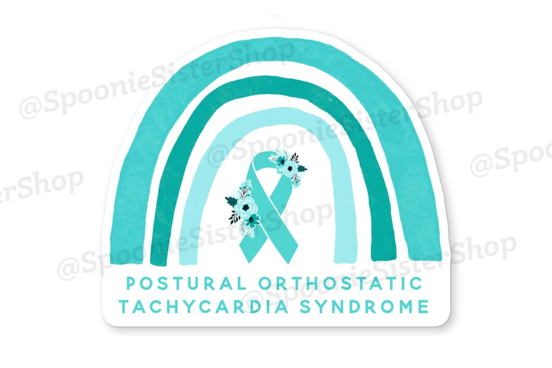 POTS Rainbow Sticker, POTS Awareness Stickers, Postural Orthostatic ...