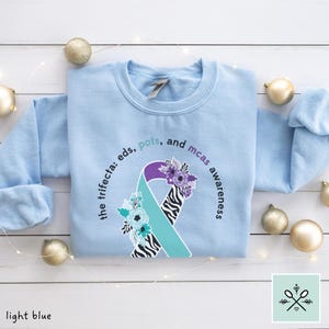 The Trifecta: EDS, POTS, and MCAS Awareness Sweatshirt, Ehlers-danlos ...