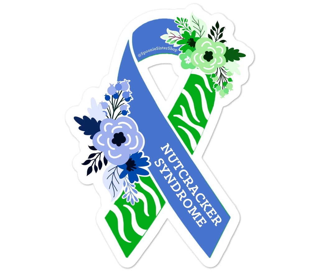 Nutcracker Syndrome Sticker, Renal Nutcracker Syndrome Awareness ...