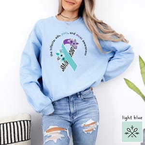 The Trifecta: EDS, POTS, and MCAS Awareness Sweatshirt, Ehlers-danlos ...