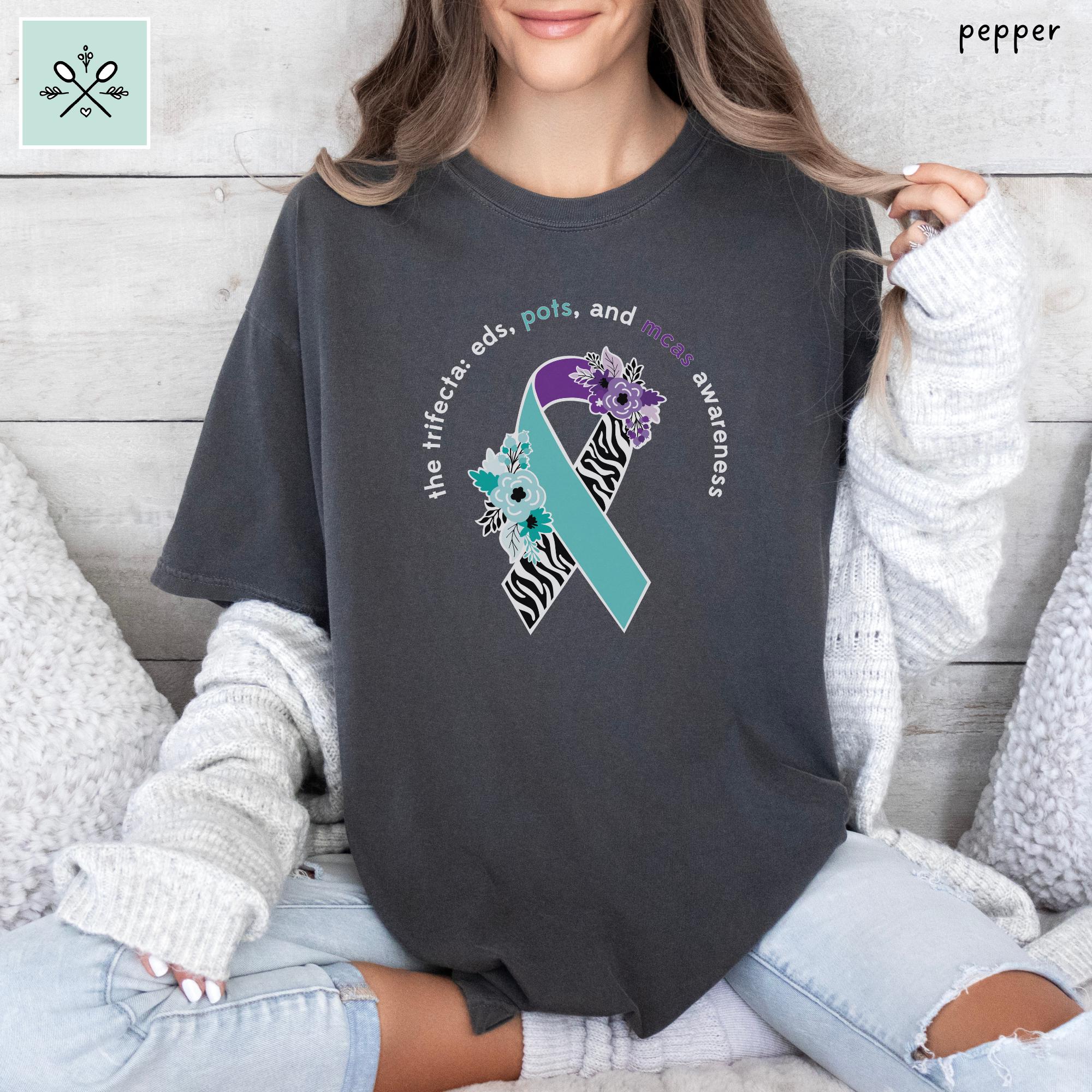 The Trifecta: EDS, POTS, and MCAS Awareness Shirt, Ehlers-danlos ...