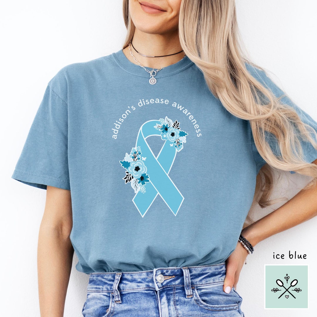 Addison's Disease Awareness Shirt, Addisons Disease Shirt, Adrenal ...
