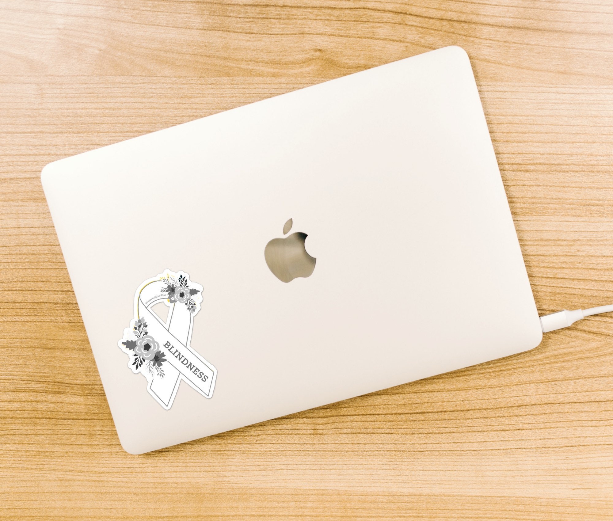 Blindness Sticker Blind Awareness Decal Blindness Awareness - Etsy