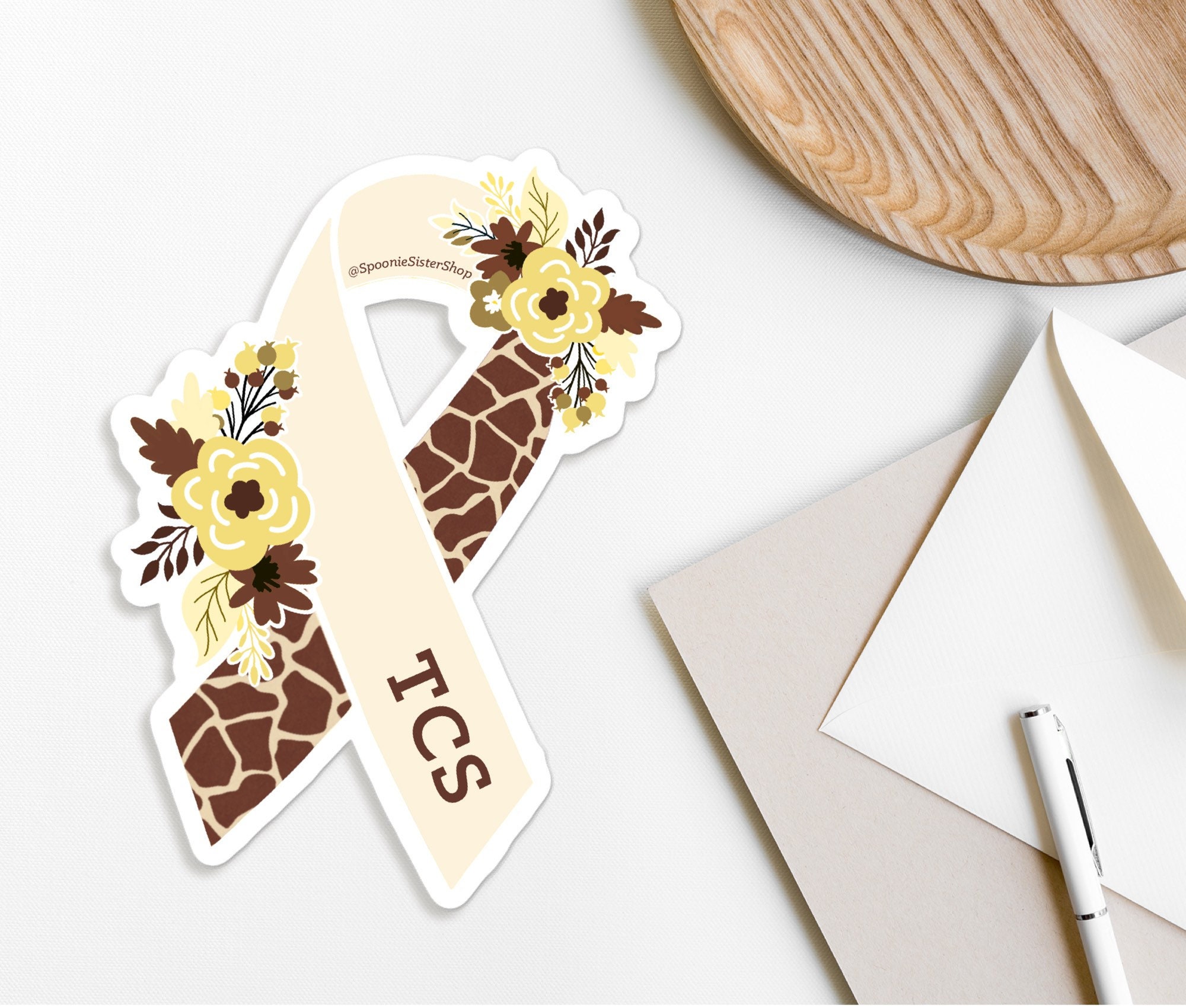 Tethered Cord Syndrome Sticker TCS Awareness Stickers | Etsy