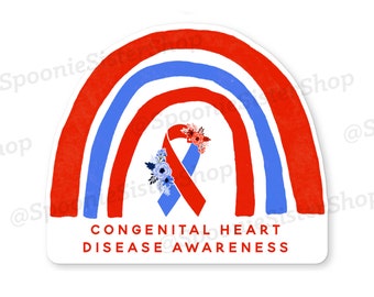 Heart Awareness Decal - Etsy