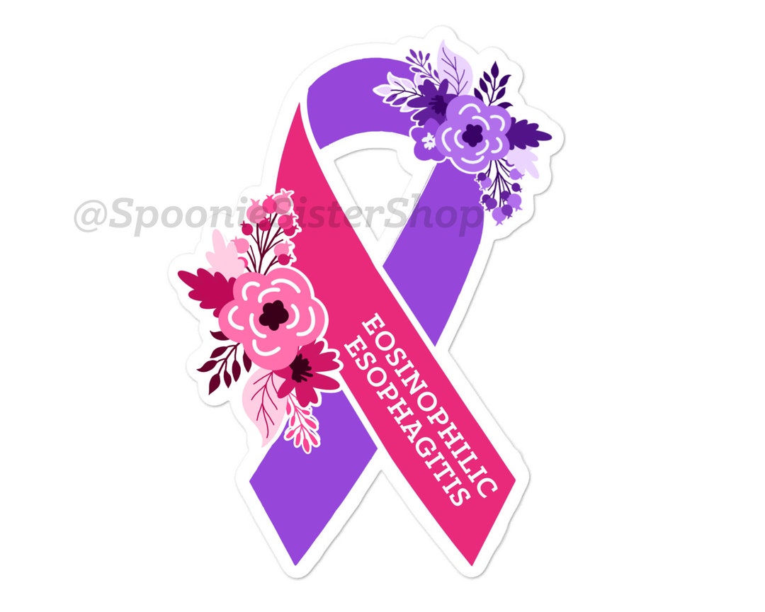 Eosinophilic Esophagitis Awareness Sticker, Eosinophilic Esophagitis ...