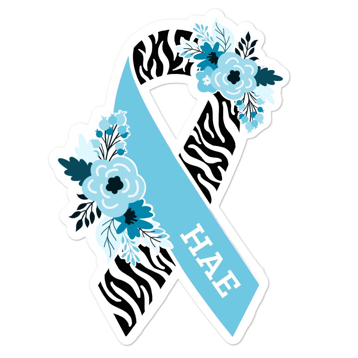 Hereditary Angioedema Sticker HAE Awareness Stickers | Etsy