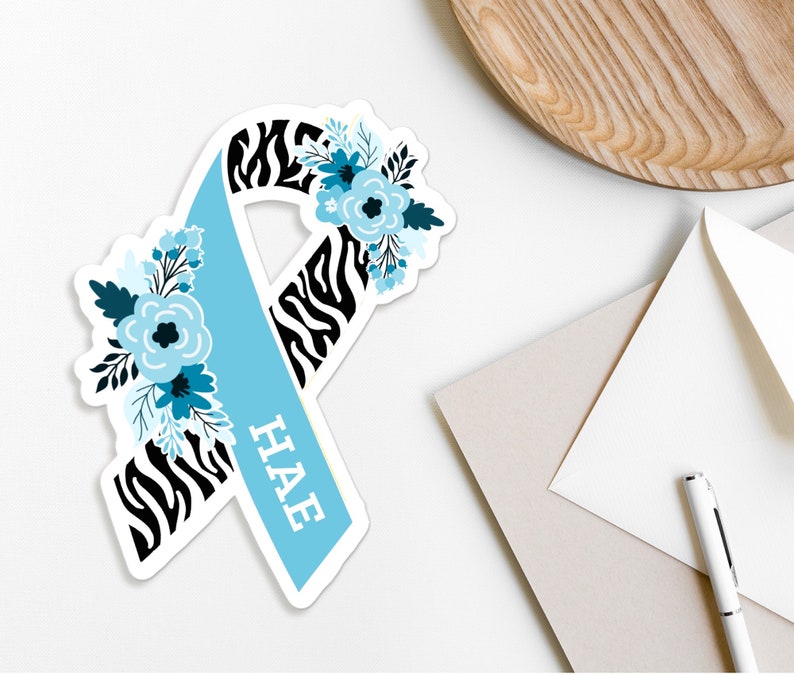 Hereditary Angioedema Sticker HAE Awareness Stickers - Etsy