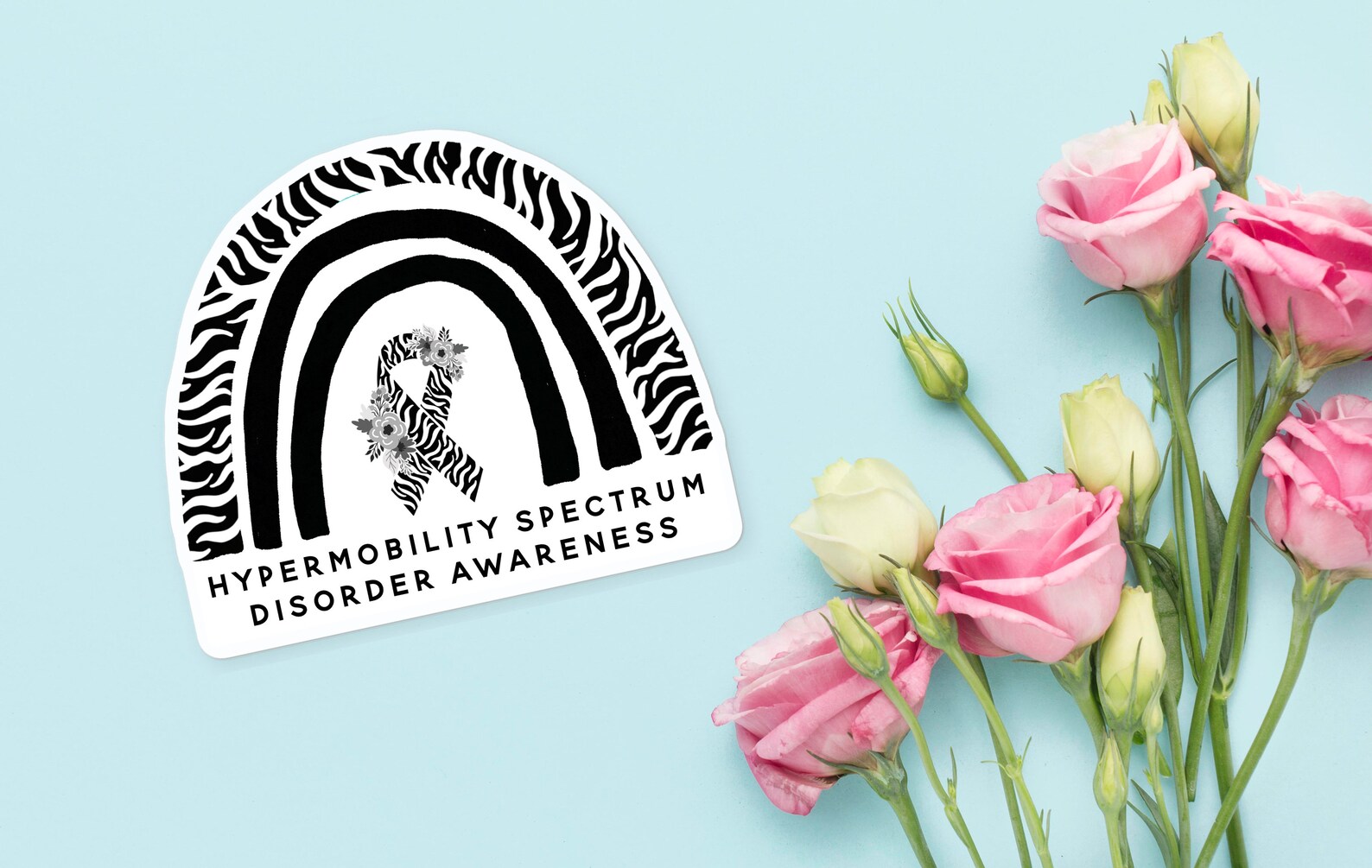 Rainbow HSD Sticker Hypermobility Spectrum Disorder - Etsy