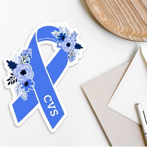 Cyclic Vomiting Syndrome Sticker, CVS Awareness Stickers, Cyclical ...