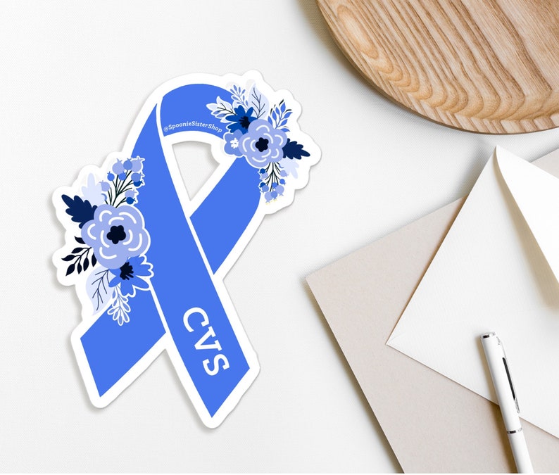 Cyclic Vomiting Syndrome Sticker, CVS Awareness Stickers, Cyclical ...