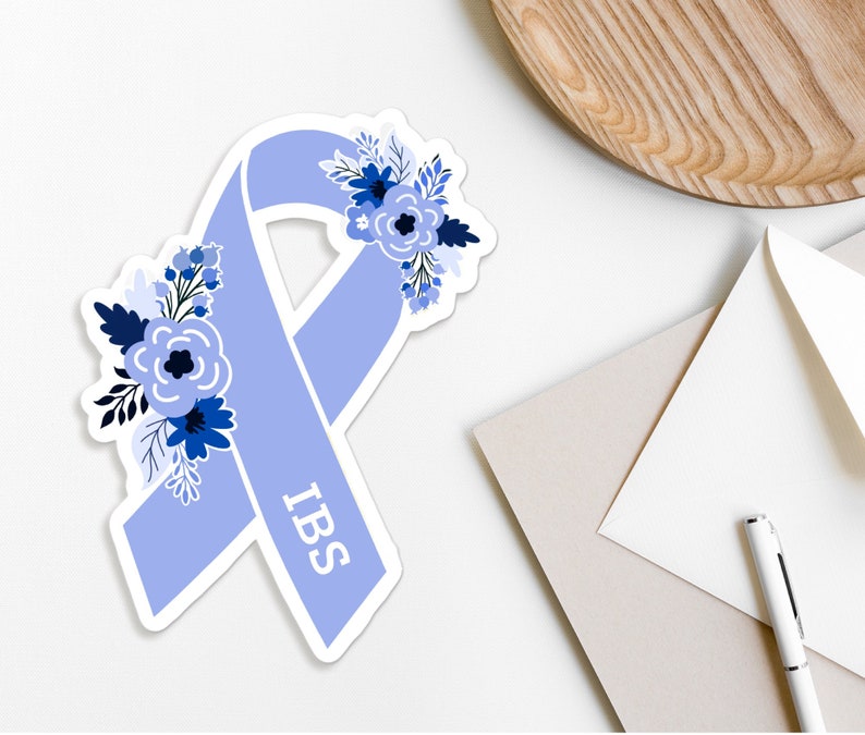 IBS Awareness Sticker Irritable Bowel Syndrome Stickers IBS - Etsy