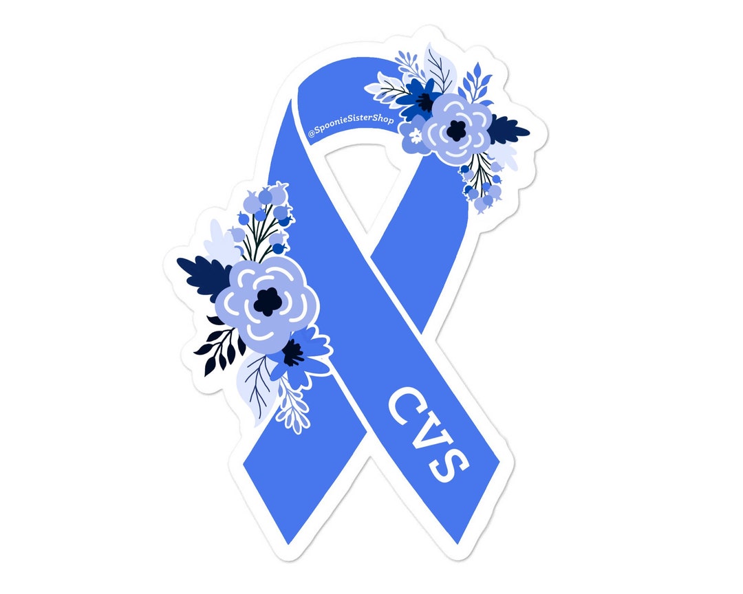 Cyclic Vomiting Syndrome Sticker, CVS Awareness Stickers, Cyclical ...