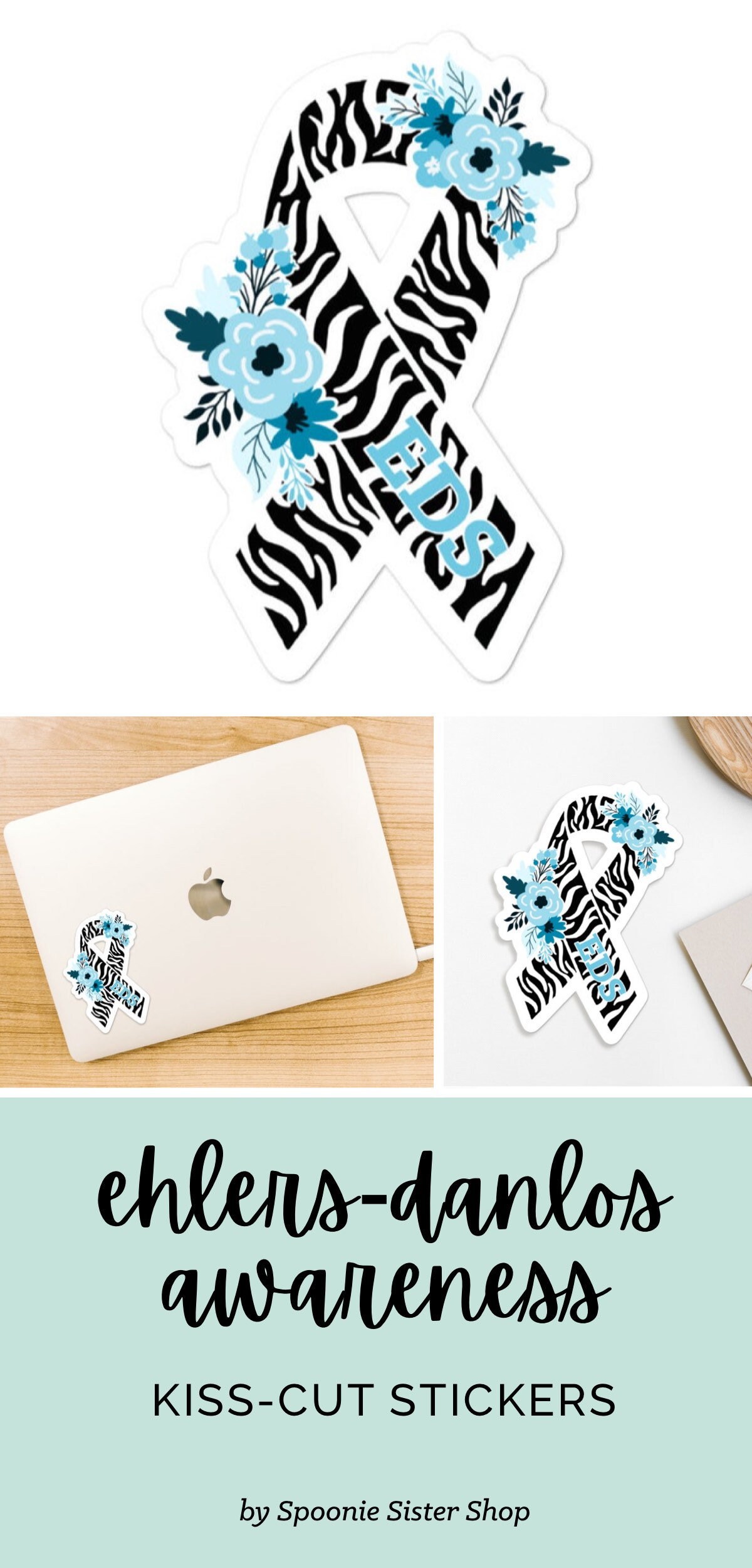 EDS Awareness Stickers Ehlers Danlos Syndrome Chronic - Etsy