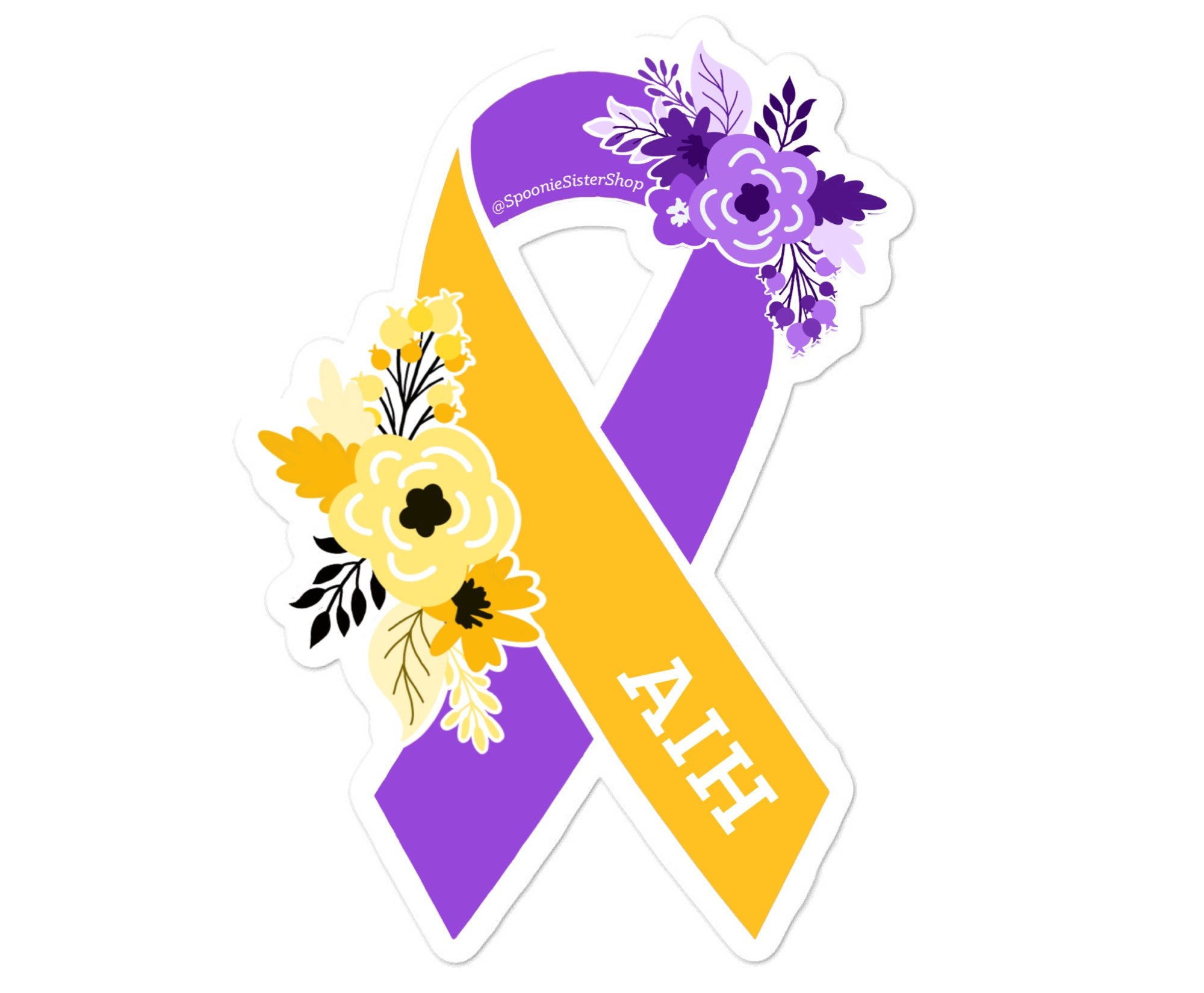 Autoimmune Hepatitis Sticker AIH Awareness Decal Autoimmune | Etsy