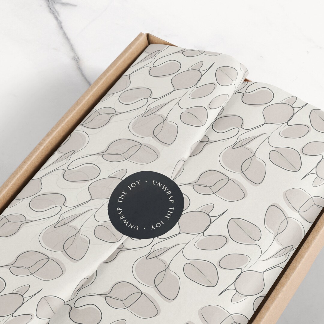 Tissue Paper Design, Printable Wrapping Paper, Creative Product ...