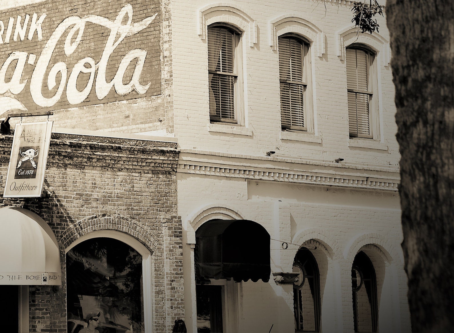 Vintage Coca-cola Sign, Americana Decor, Florida Art, Amelia Island ...