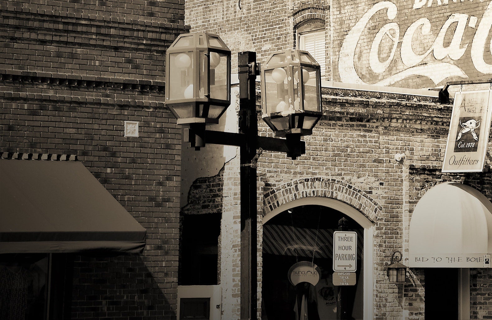 Vintage Coca-cola Sign, Americana Decor, Florida Art, Amelia Island ...