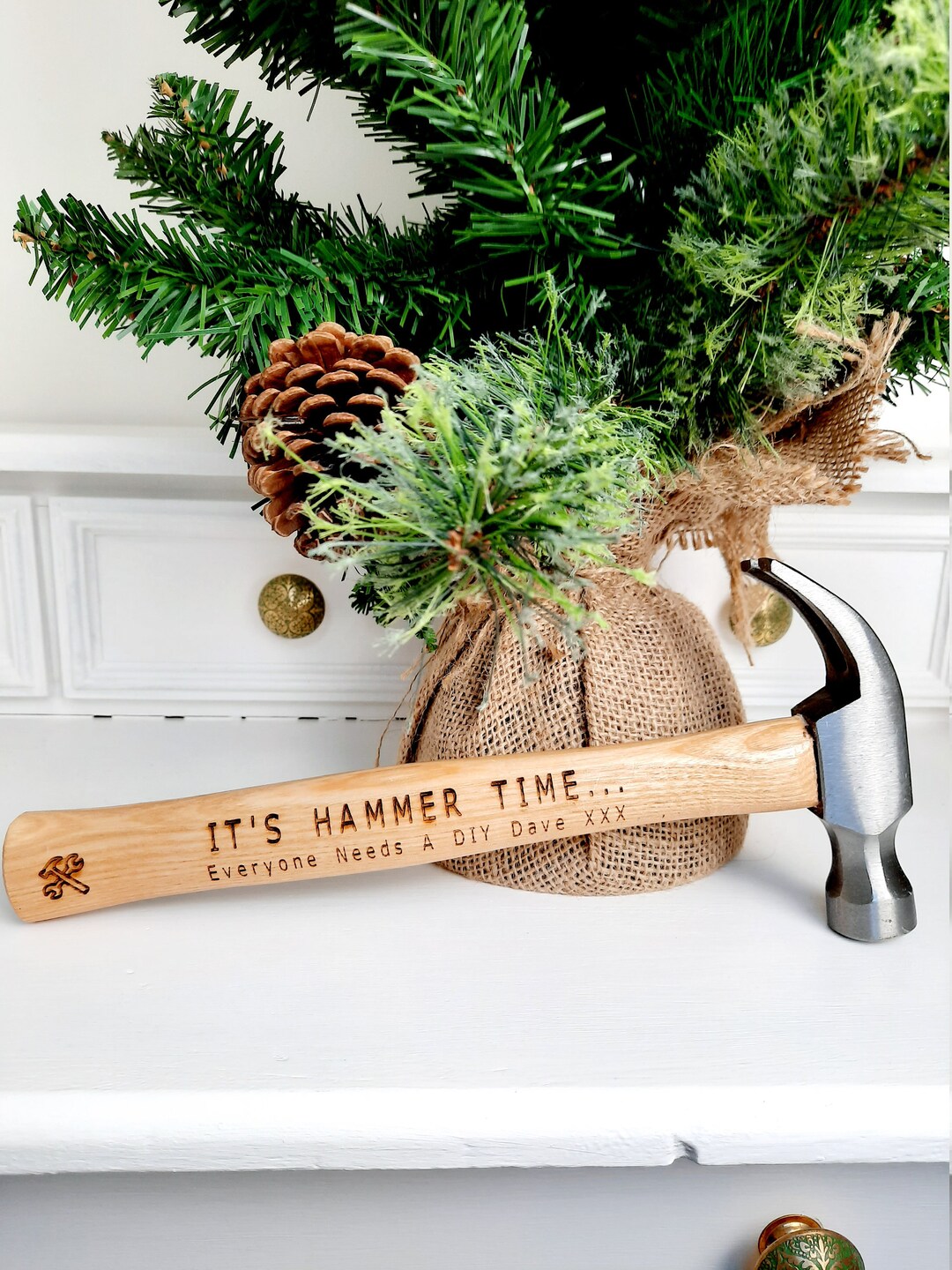 Personalised Hammer 16oz, Unique DIY Gifts Laser Engraved Hammer ...