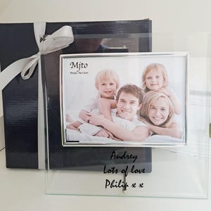 Personalised Handwriting Engraving Photo Frame With Gift Box - Etsy