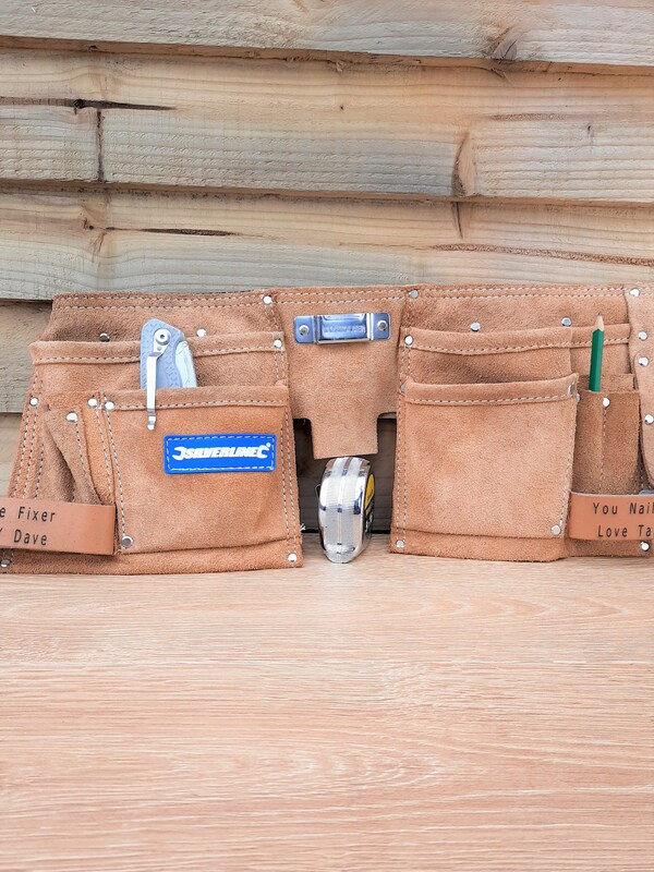 Leather Tool Bag Handmade in Italy Light Brown Natural - Etsy Canada