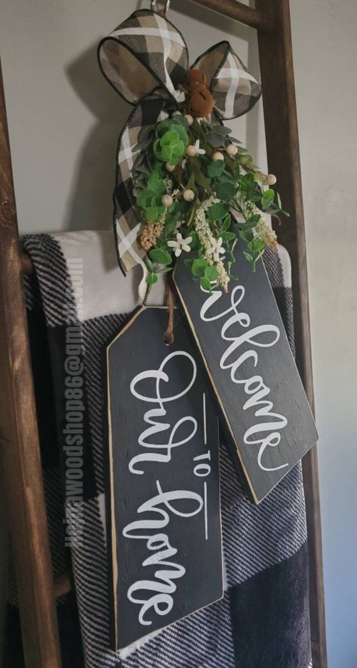 Welcome to Our Home Door Tags - Etsy