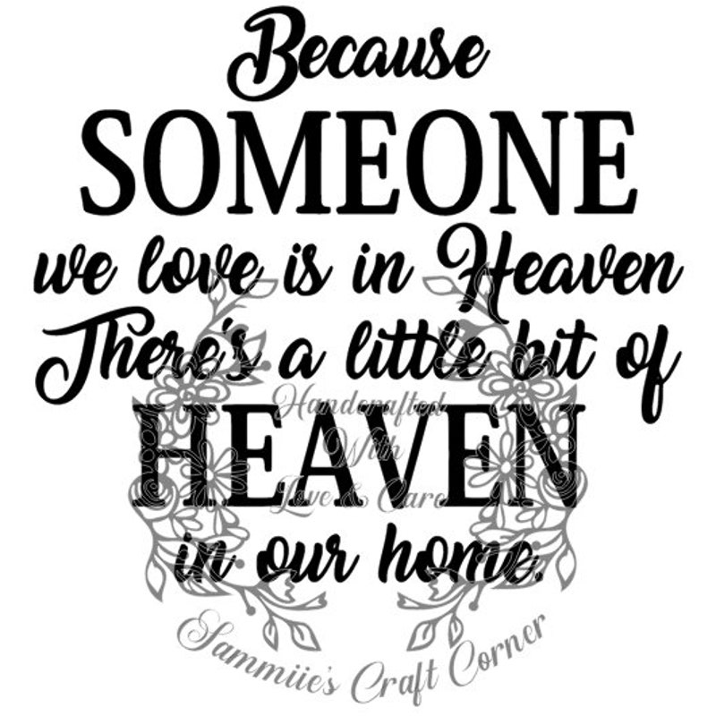 In Heaven Svg - Etsy