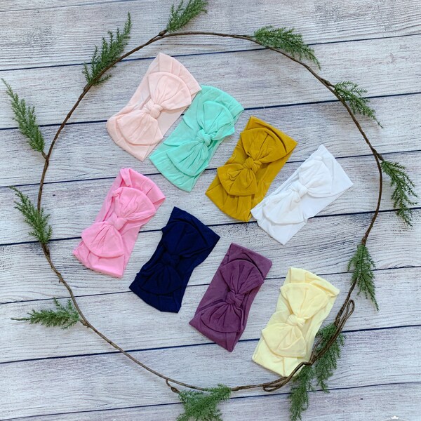 Nylon Baby Headbands - Etsy